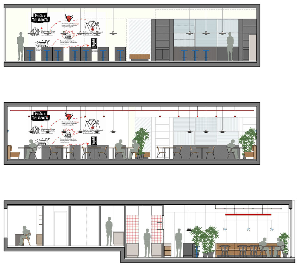 BURGER HOUSE BROS SAKURA | Studio Fluid